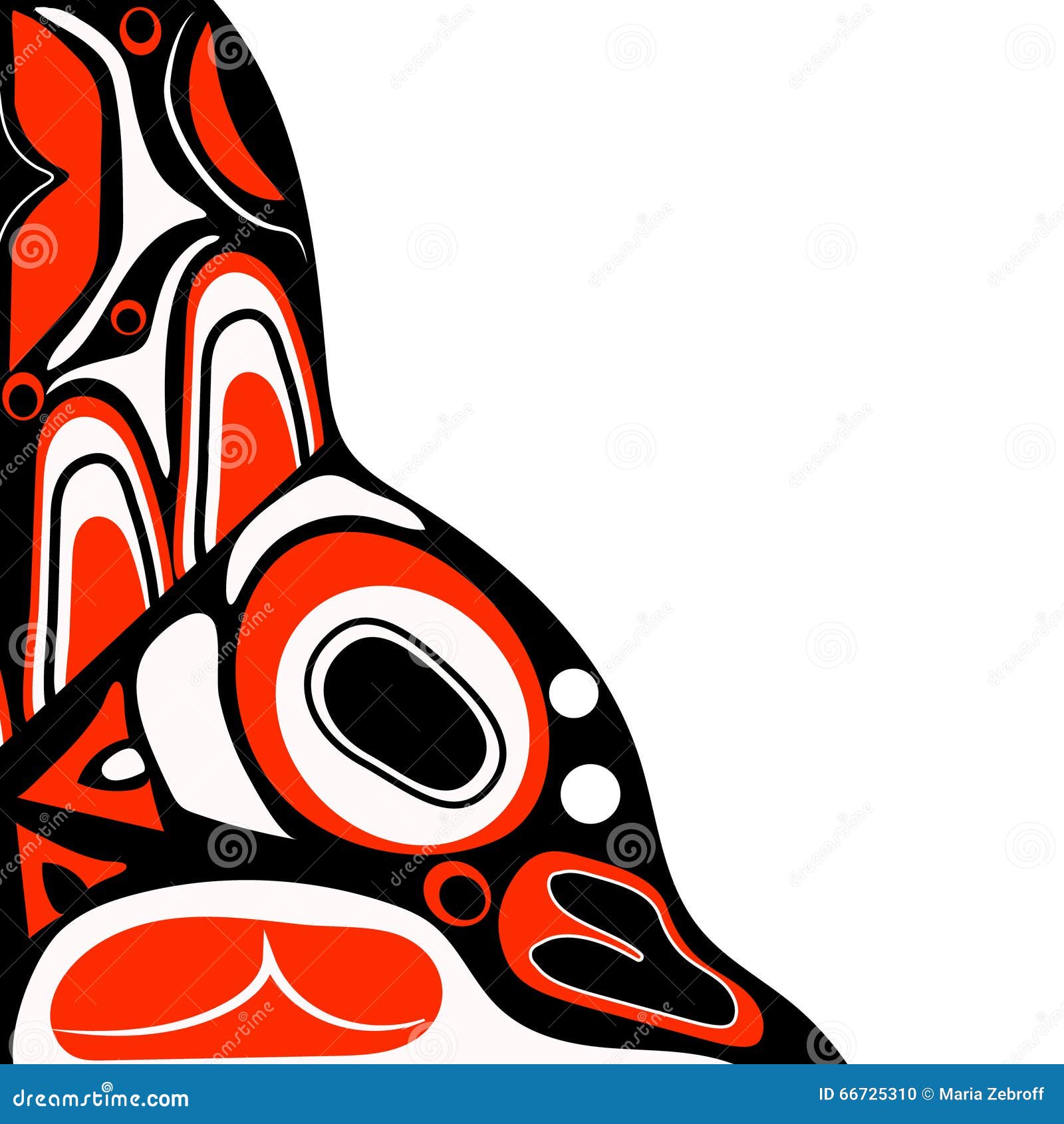 Abstract Red Background Native North American Stock Vector ...