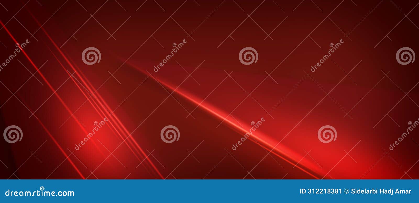 Abstract Red Background Poster with Dynamic. Technology Network ...