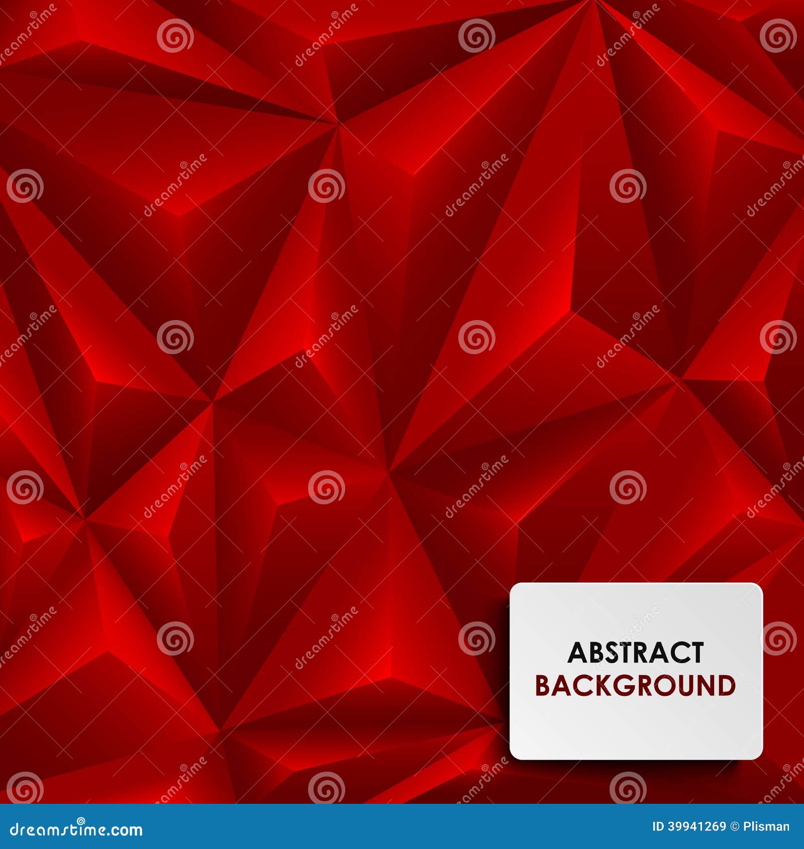 Abstract Red Background Pyramid Stock Illustration - Illustration of ...
