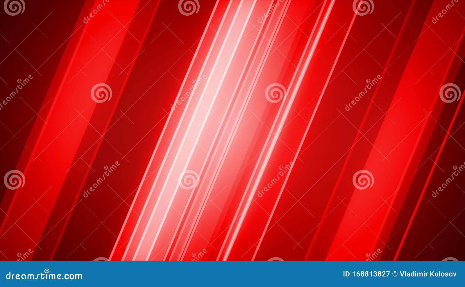 Abstract Red Background with Smooth Diagonal Lines Stock Illustration ...