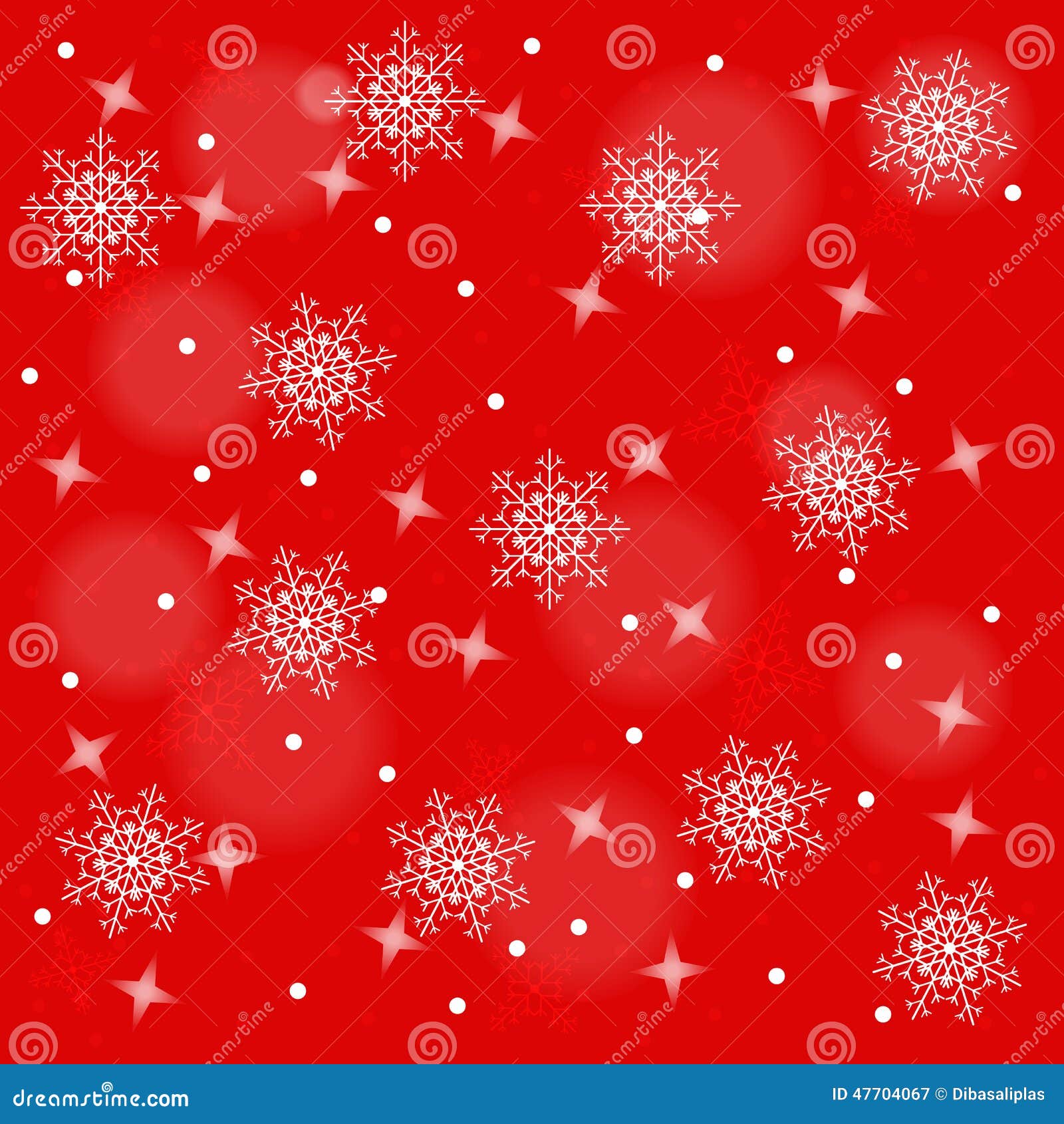 Abstract Red Background with Snowflakes. Stock Vector - Illustration of ...