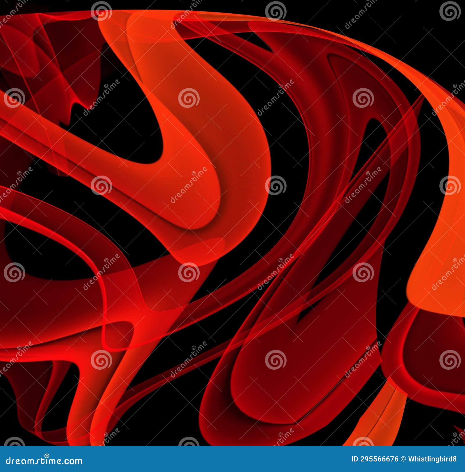 Abstract Red Background Swirl Wavy Waves Design Wallpaper Stock ...