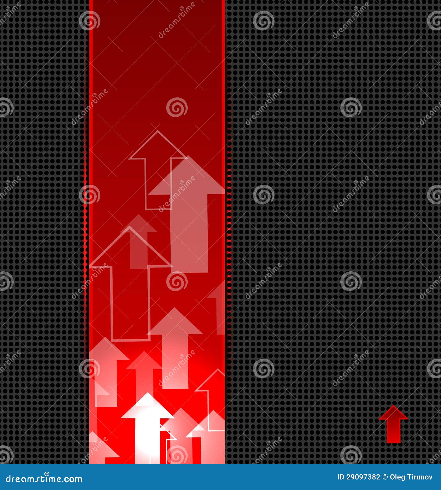 Abstract Red Background with Transparent Arrows La Stock Vector ...