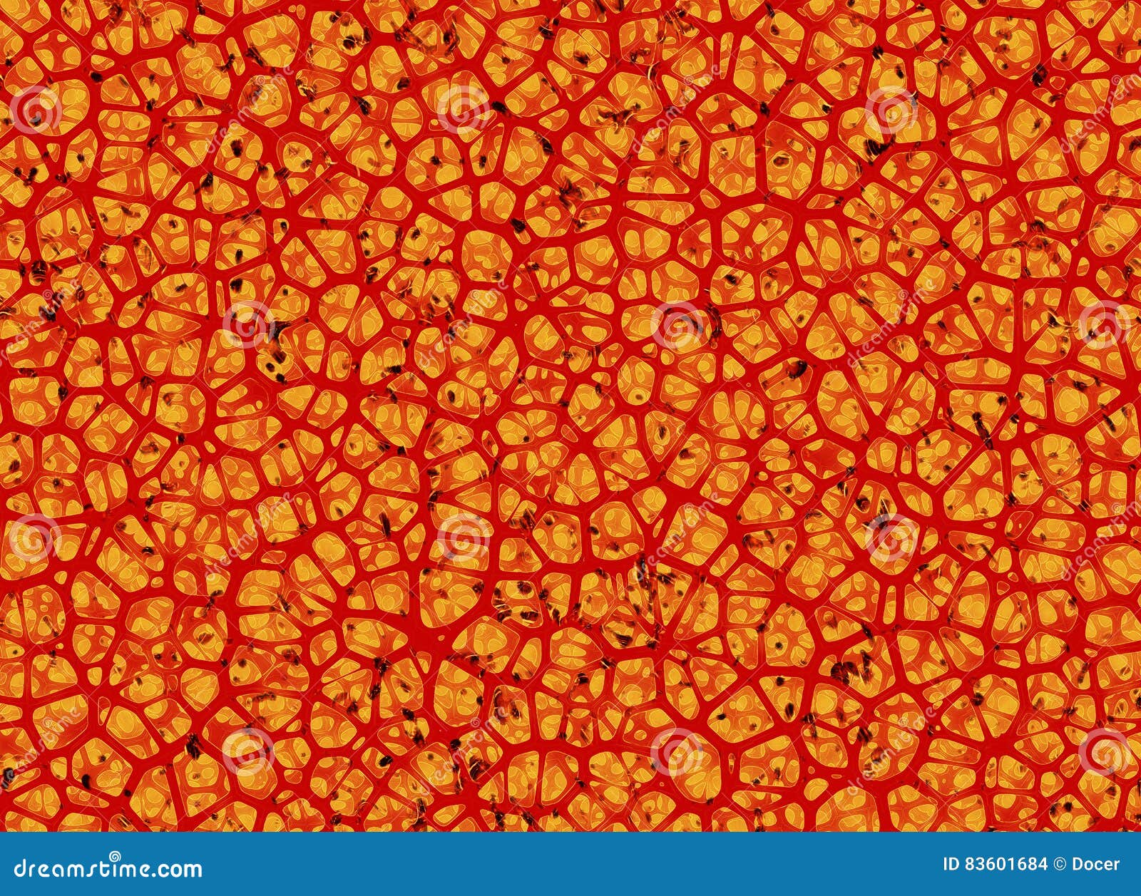 Abstract Red Bio Cells Background Stock Photo - Image of capillary ...