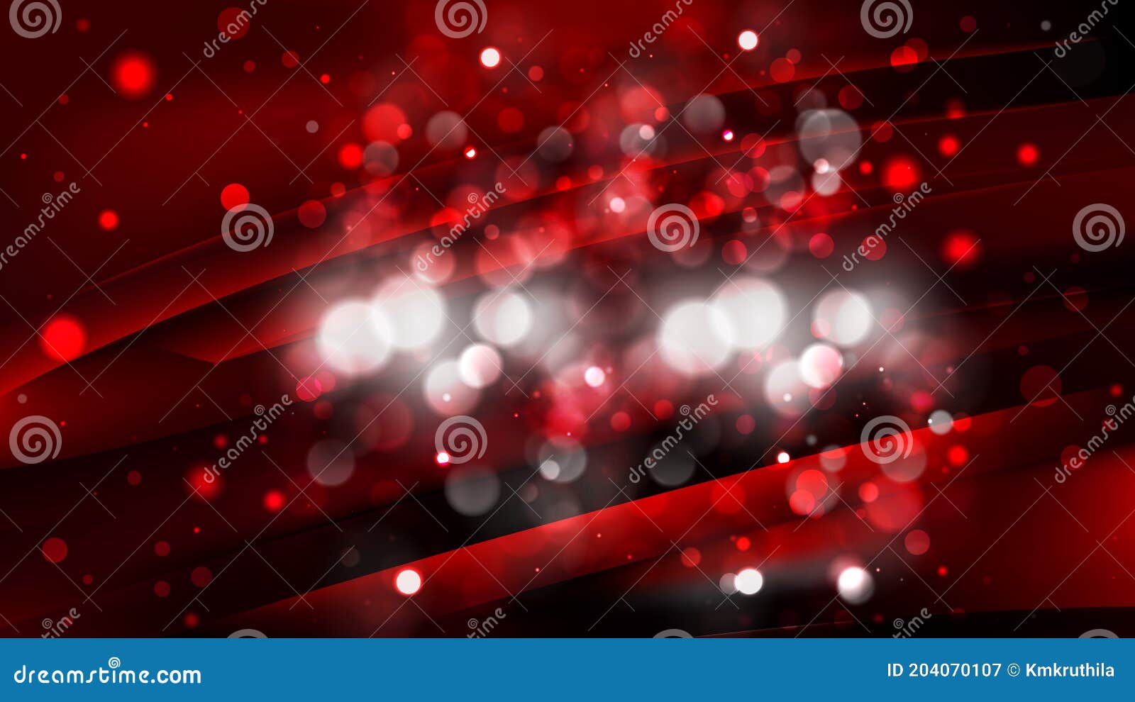 Abstract Red and Black Blur Lights Background Vector Stock Illustration ...