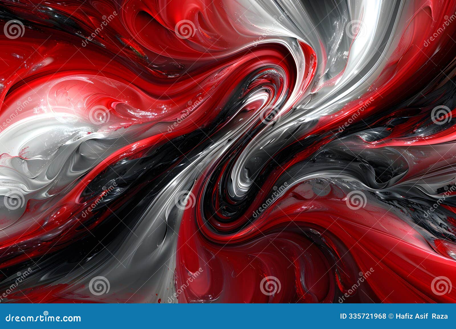 Abstract Red and Black 3d Rendring High Quality Photo Stock Photo ...