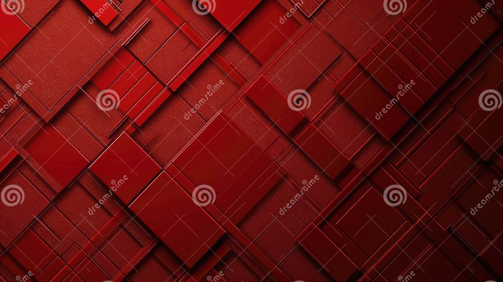 Abstract Red and Black Geometric Background with Pattern and Modern ...