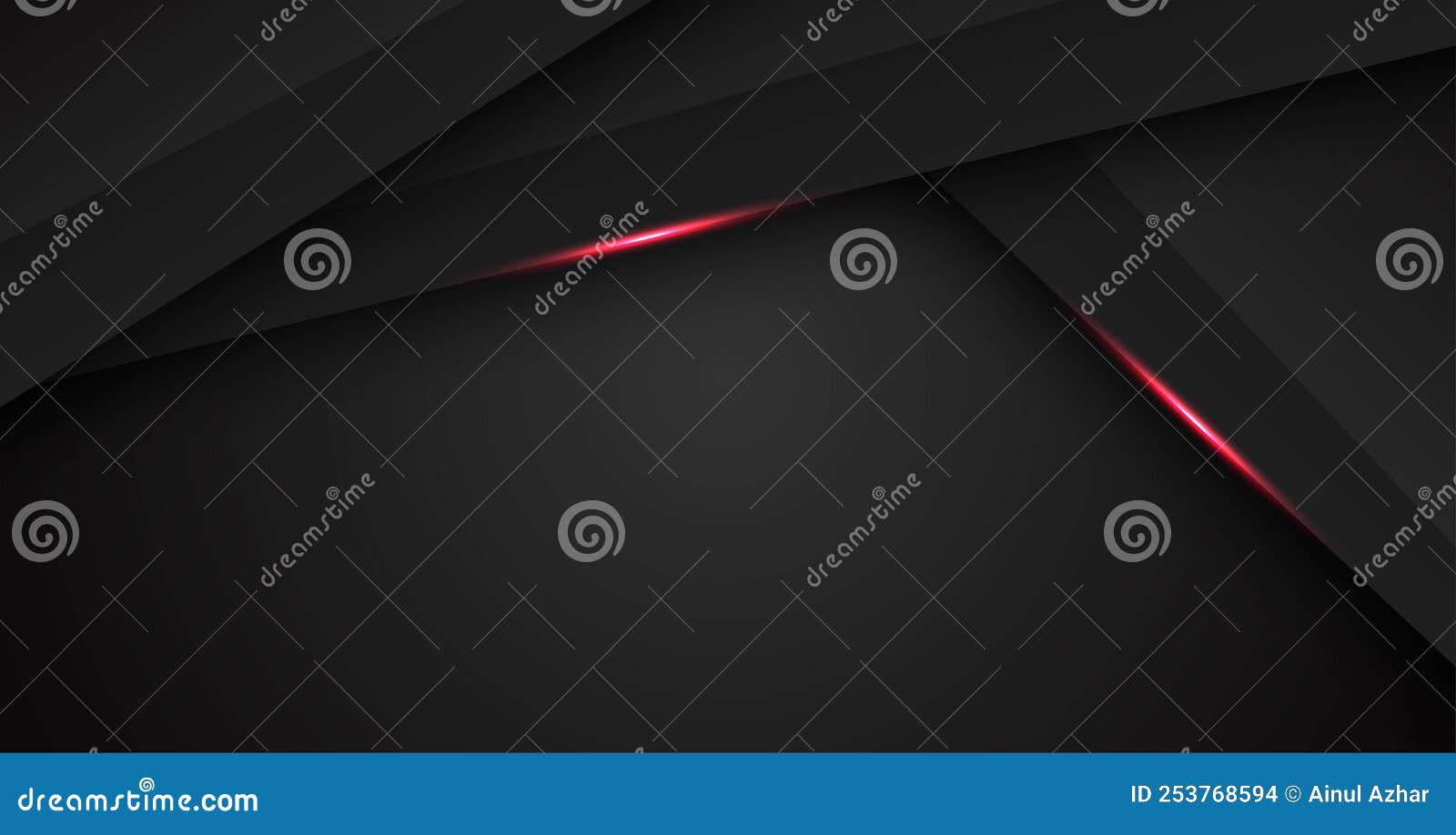 Abstract Red Black Space Frame Layout Design Tech Triangle Concept ...