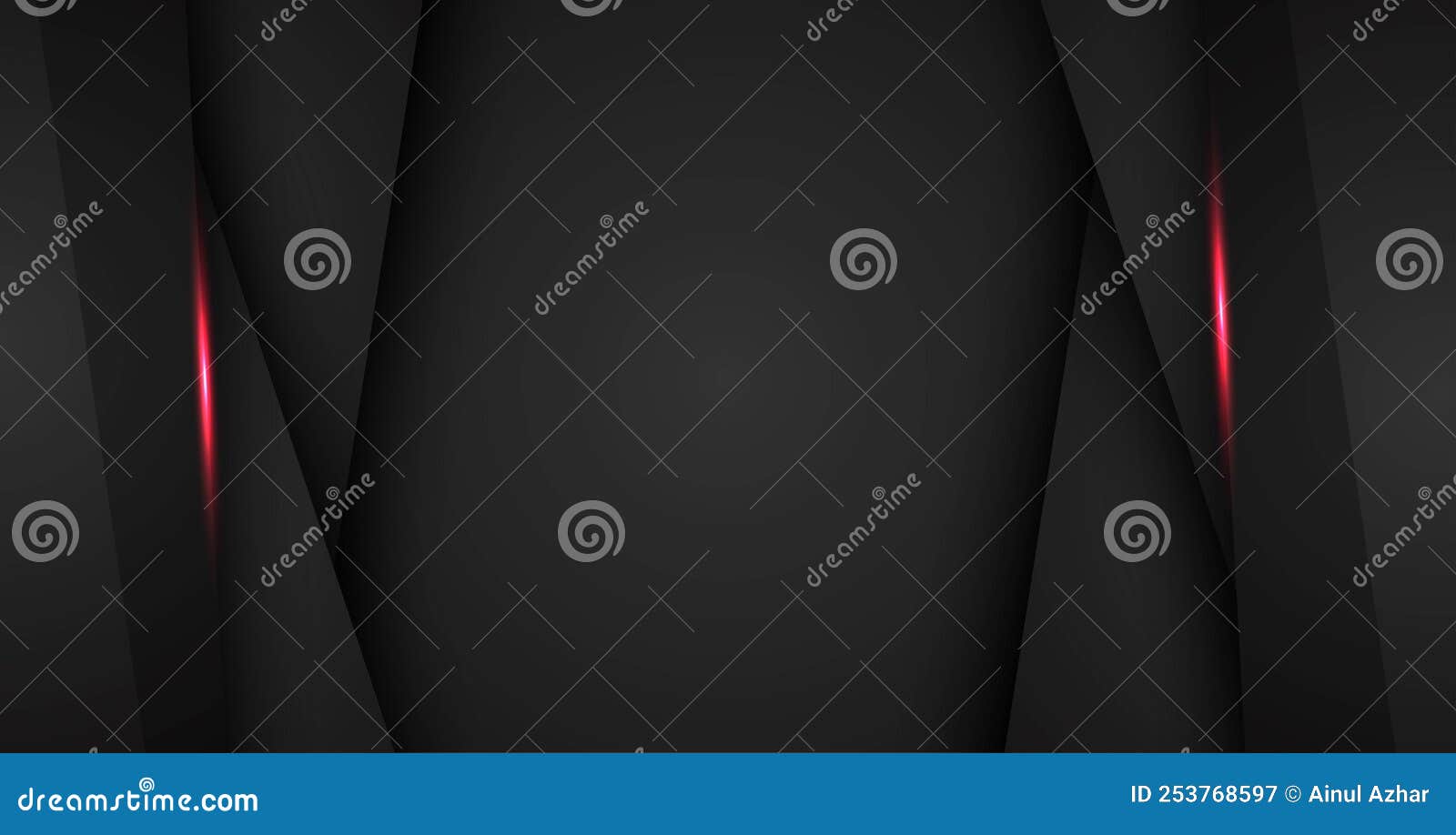 Abstract Red Black Space Frame Layout Design Tech Triangle Concept ...