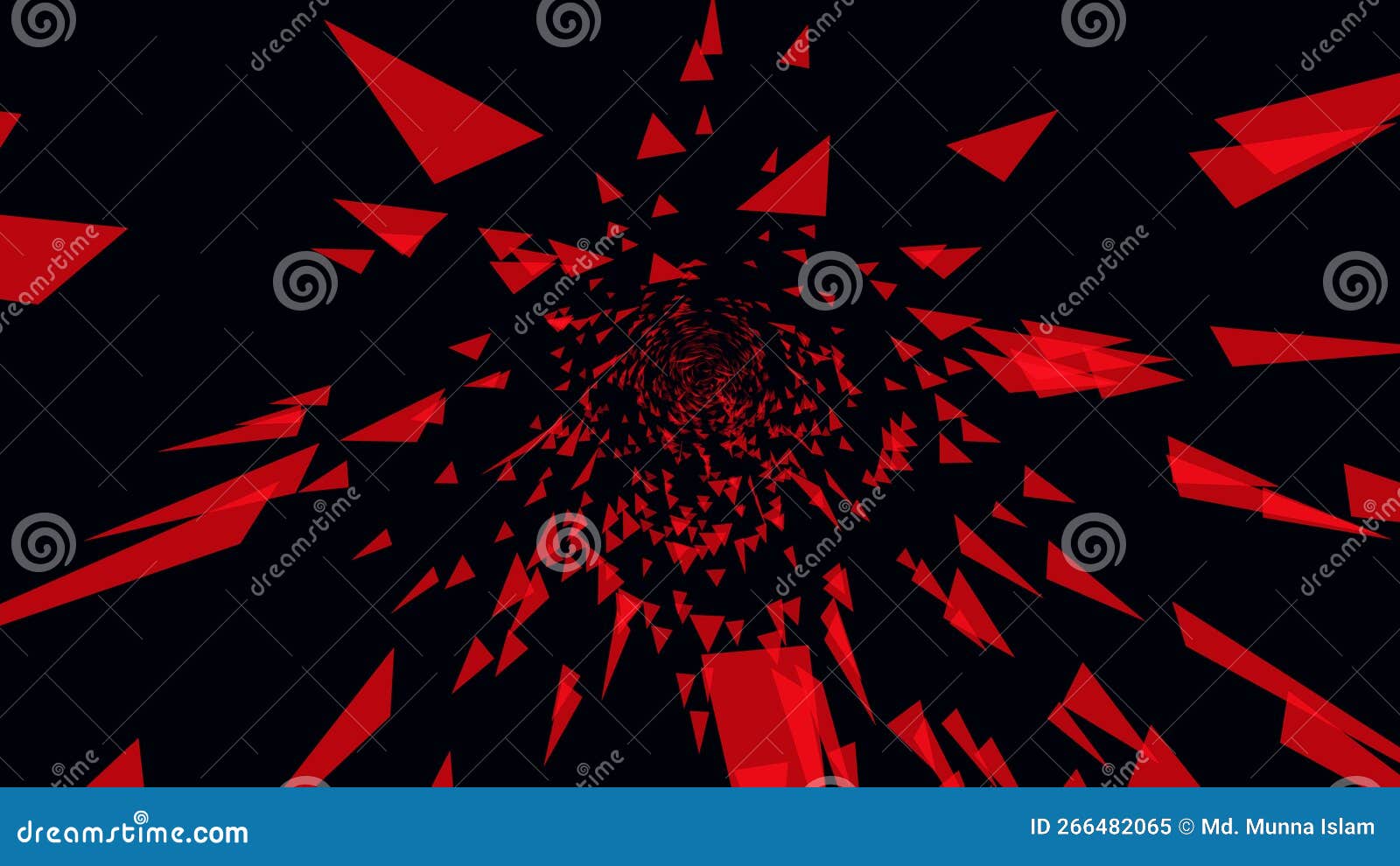 Abstract Red Black Squares Background Stock Illustration - Illustration ...