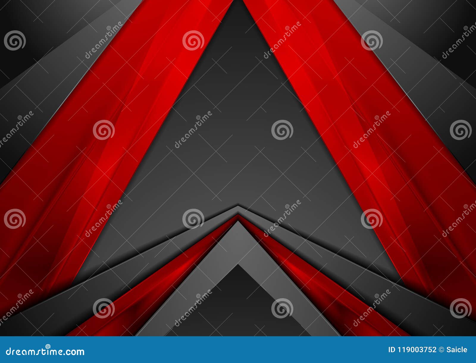 Abstract Red Black Tech Corporate Background Stock Vector ...