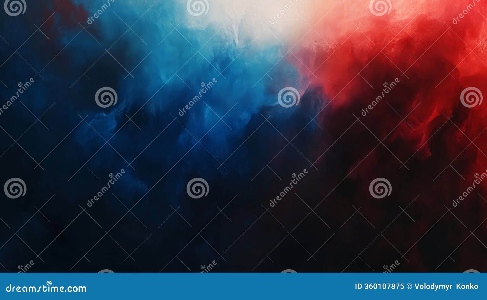 Abstract Red and Blue Color Gradient with Mist Effect, Vibrant and ...