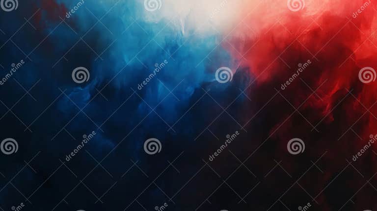 Abstract Red and Blue Color Gradient with Mist Effect, Vibrant and ...