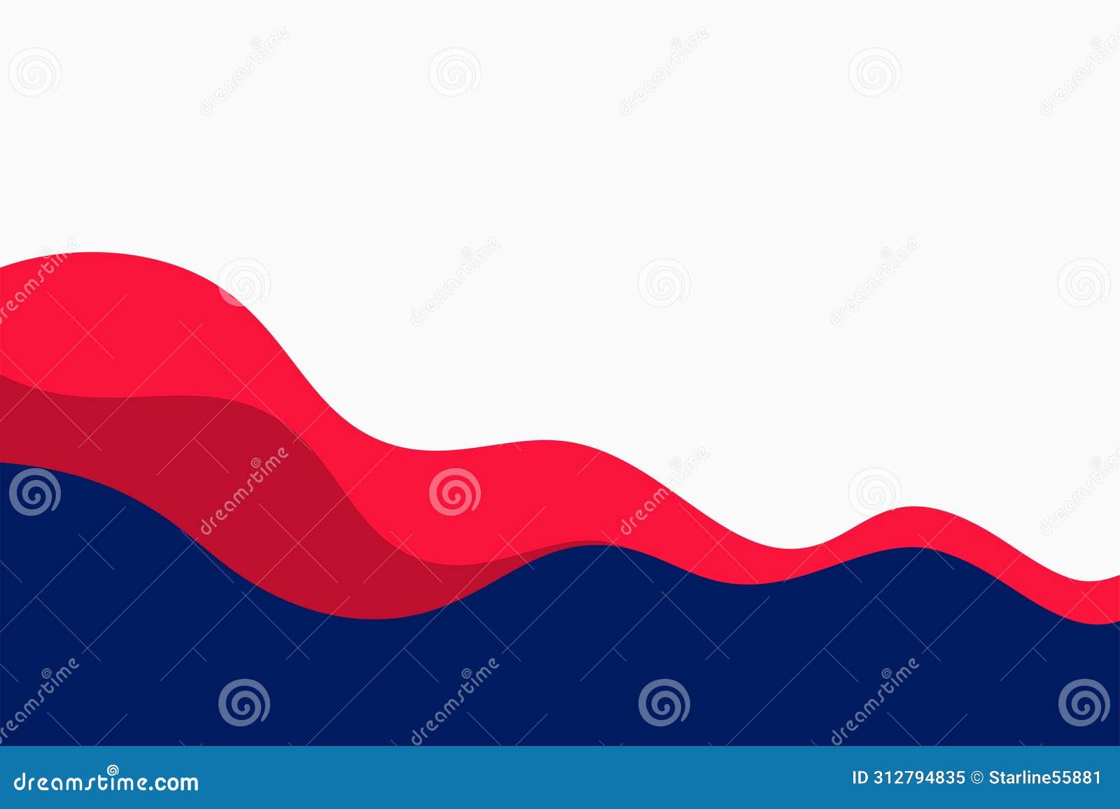Abstract Red and Blue Digital Background in Liquid Design Stock Vector ...