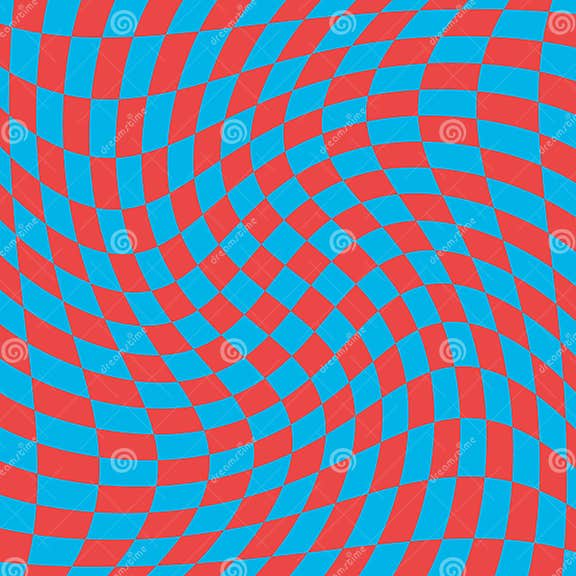 Abstract Red and Blue Geometric Pattern Vector Stock Vector ...