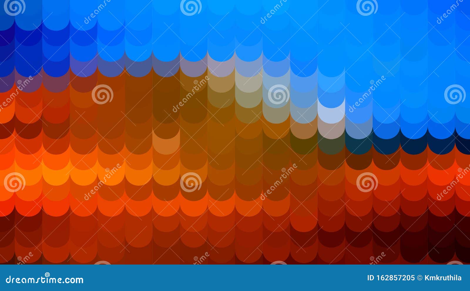 Abstract Red and Blue Geometric Shapes Background Stock Vector ...