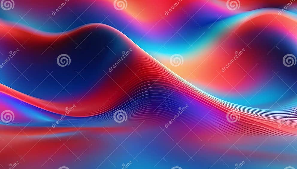Red and Blue Gradient Abstract Background Design with Wave Texture ...