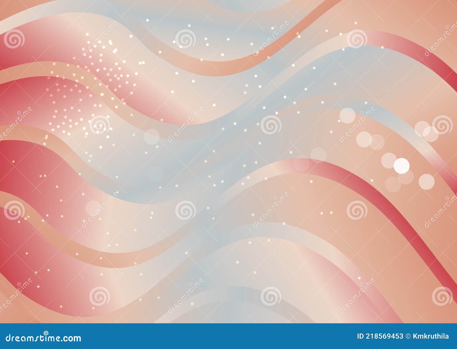 Abstract Red and Blue Gradient Wave Background Stock Vector ...