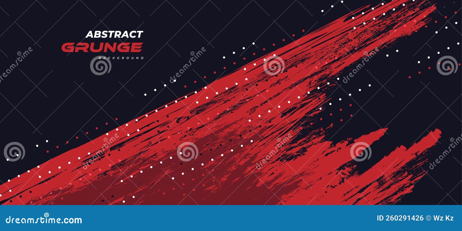 Abstract Red and Blue Grunge Background Stock Vector - Illustration of ...