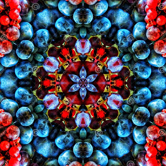 Abstract Red and Blue Pattern Background Texture Stock Illustration ...