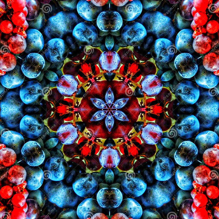 Abstract Red and Blue Pattern Background Texture Stock Illustration ...