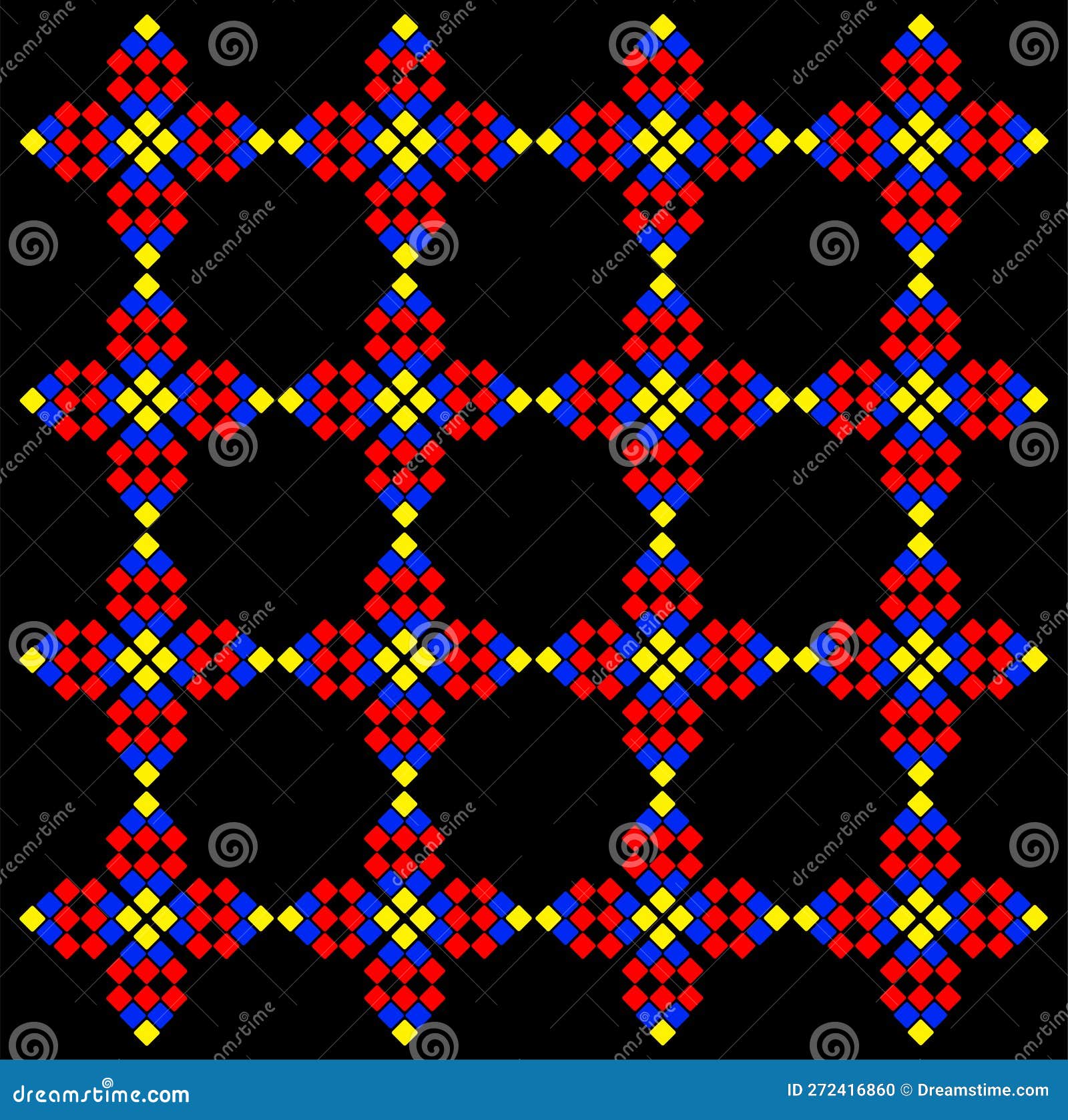 Abstract Red and Blue Pattern Vector Background Stock Vector ...