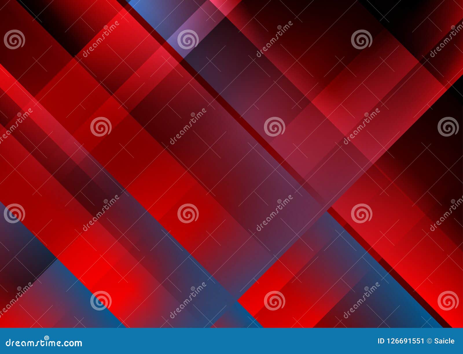 Abstract Red Blue Tech Minimal Background Stock Vector - Illustration ...