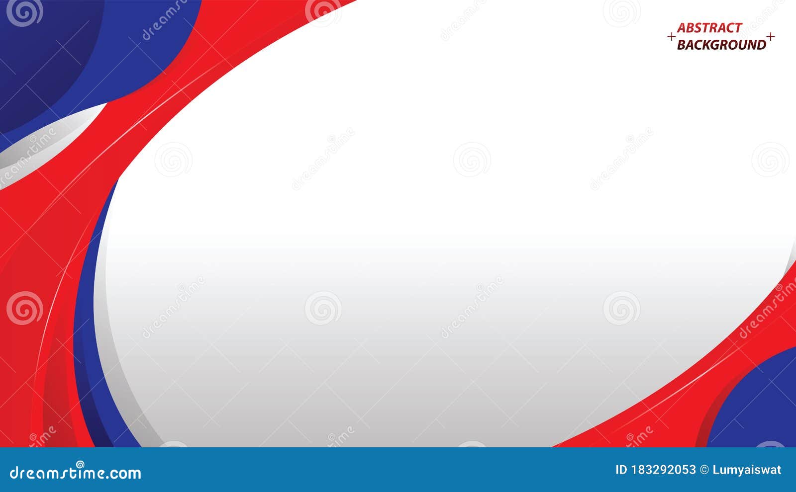 Abstract Red Blue White Background Stock Vector - Illustration of ...