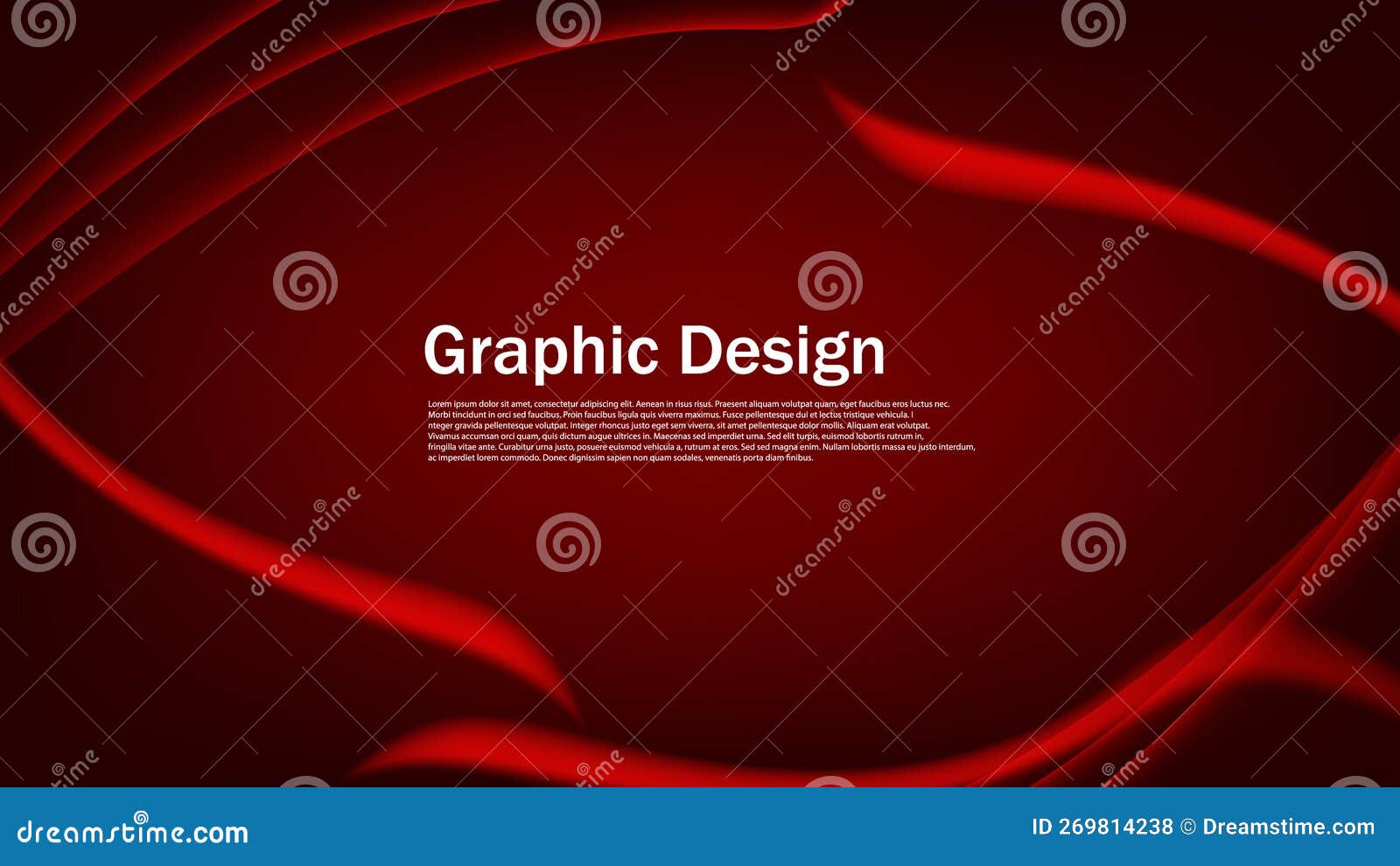 Abstract Red Blur Wavy, Soft Gradient Futuristic Background Stock ...