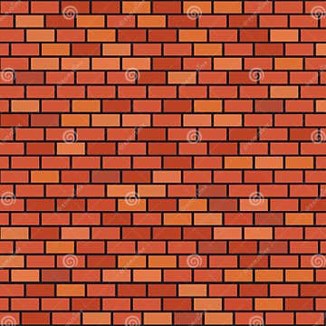 Abstract Red Brick Vector Background. Texture Vector Red Brick Wall ...