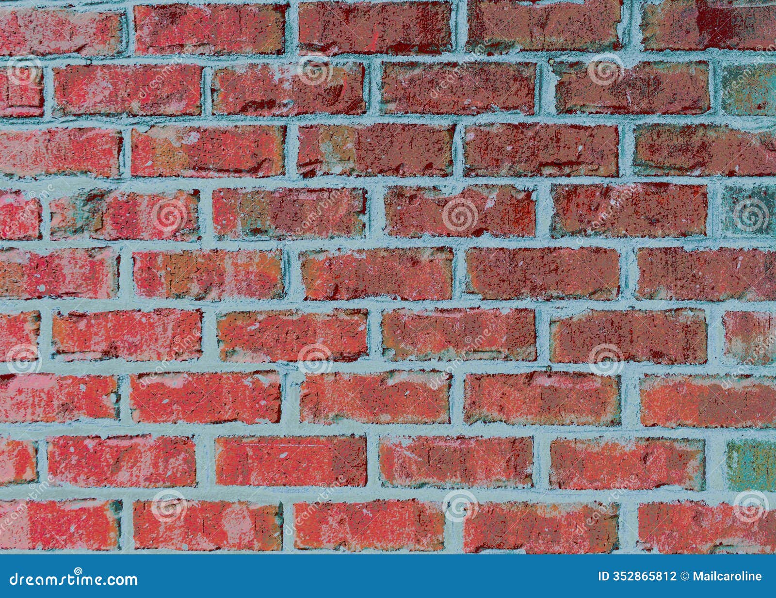 Abstract Red Brick Wall Texture Background, Brick Wall Texture for ...