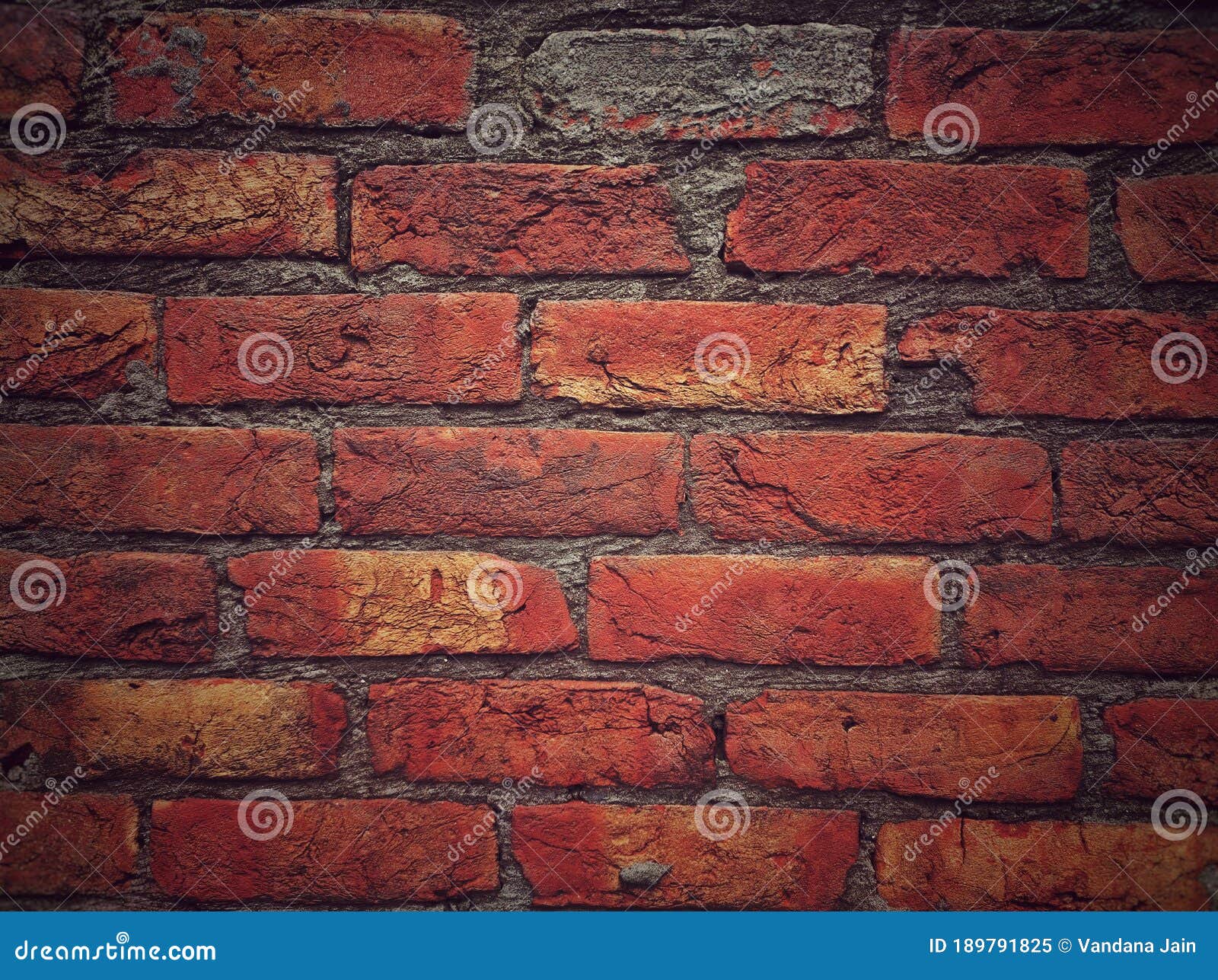 Abstract Red Bricks Texture Background. a Brick is a Type of Block Used ...