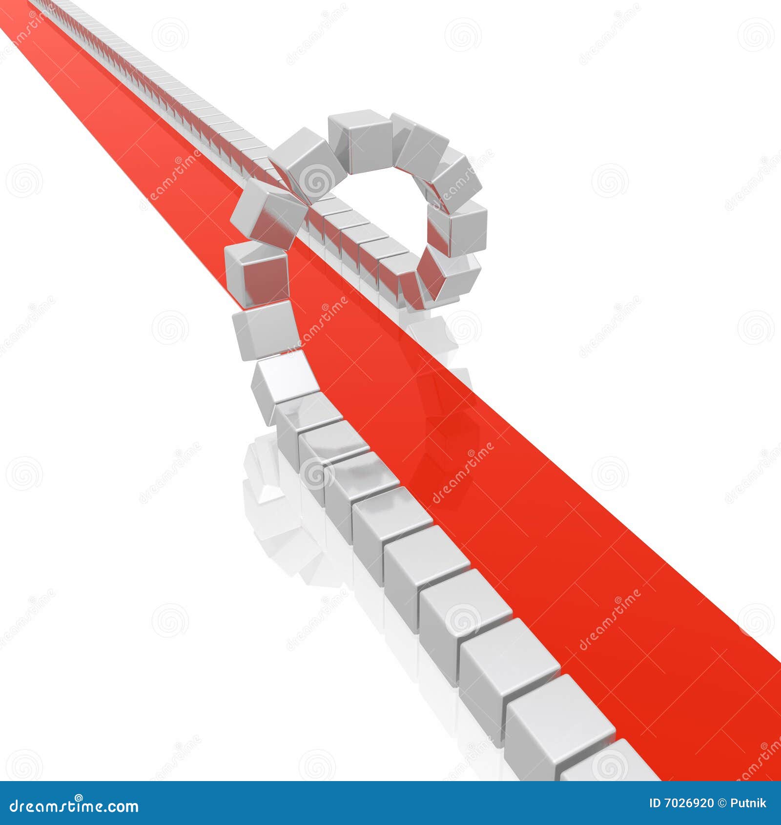 Abstract red carpet stock illustration. Illustration of border - 7026920