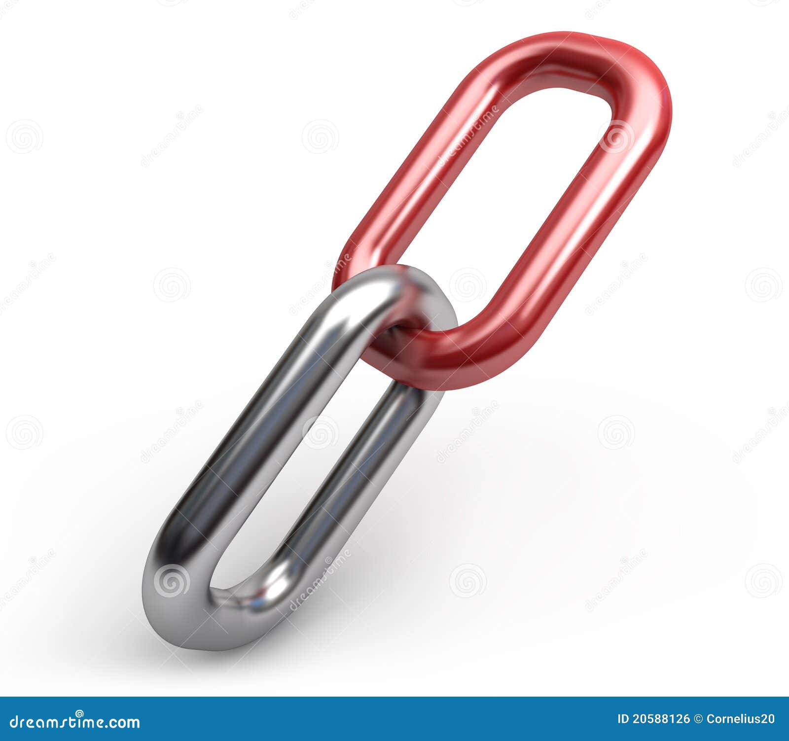Abstract red chain stock illustration. Illustration of concept - 20588126