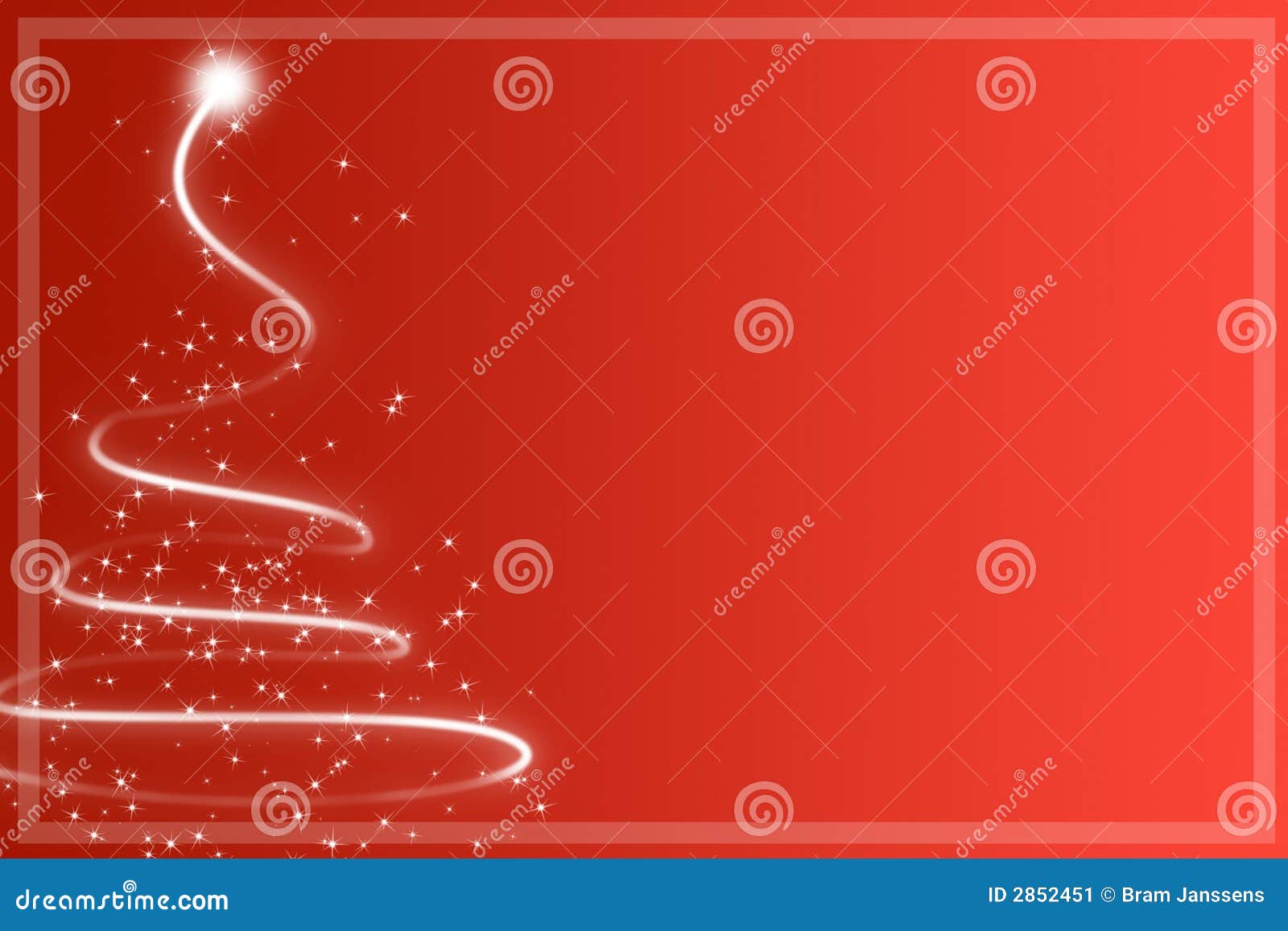 Abstract Red Christmas Tree Stock Illustration - Illustration of ...
