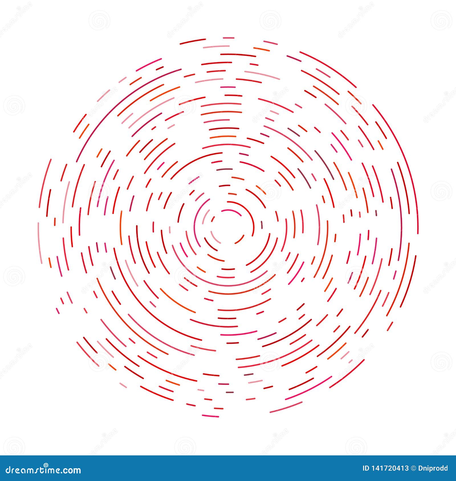 Abstract Red Circle Background Stock Vector - Illustration of business ...