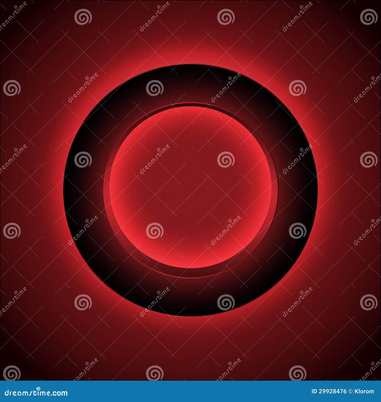 Abstract Red Circle Background Vector Illustration | CartoonDealer.com ...