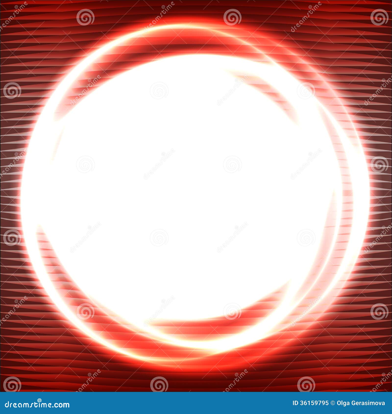 Abstract red circle stock vector. Illustration of element - 36159795