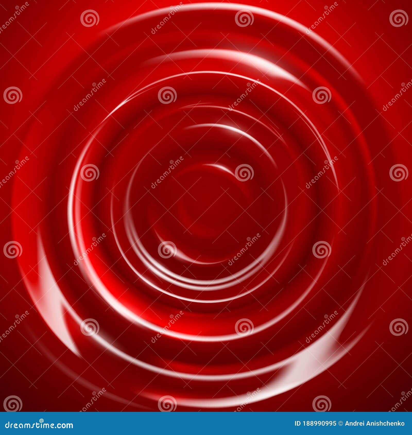 Abstract Red Circle Wave Background Stock Vector - Illustration of ...