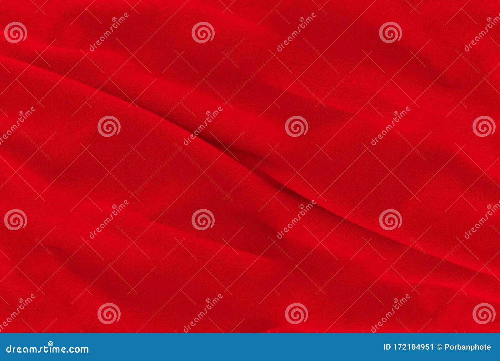 Abstract Red Cloth Backdrop with Soft Waves Stock Image - Image of ...