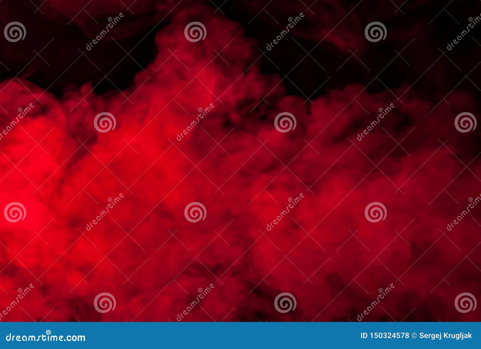 Abstract Red Cloud Design on Dark Background Stock Photo - Image of ...