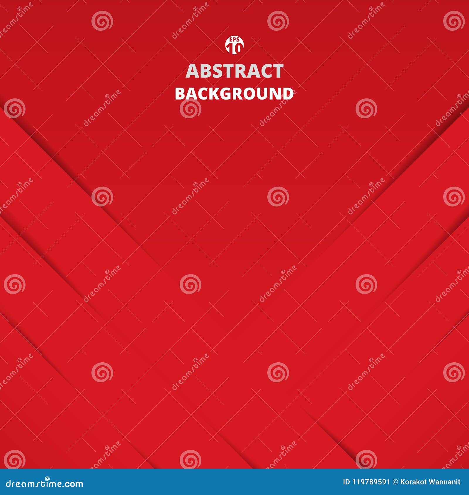 Abstract Red Color Paper Cut Background Vector. Stock Vector ...