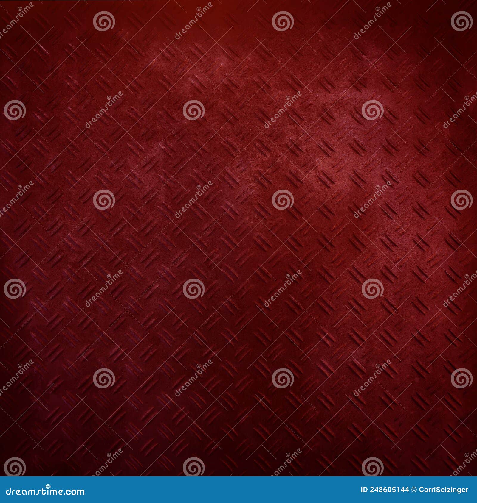 Abstract Red Colored Checker Plate Texture Square Background Pattern ...