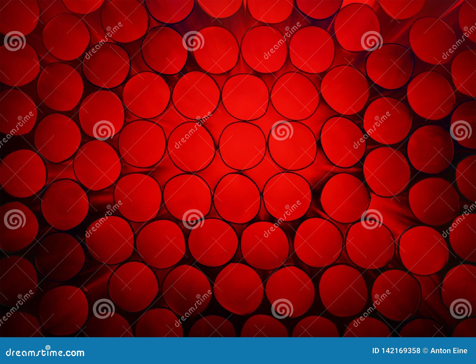 Abstract Red Colorful Background of Stack Pipes Stock Photo - Image of ...
