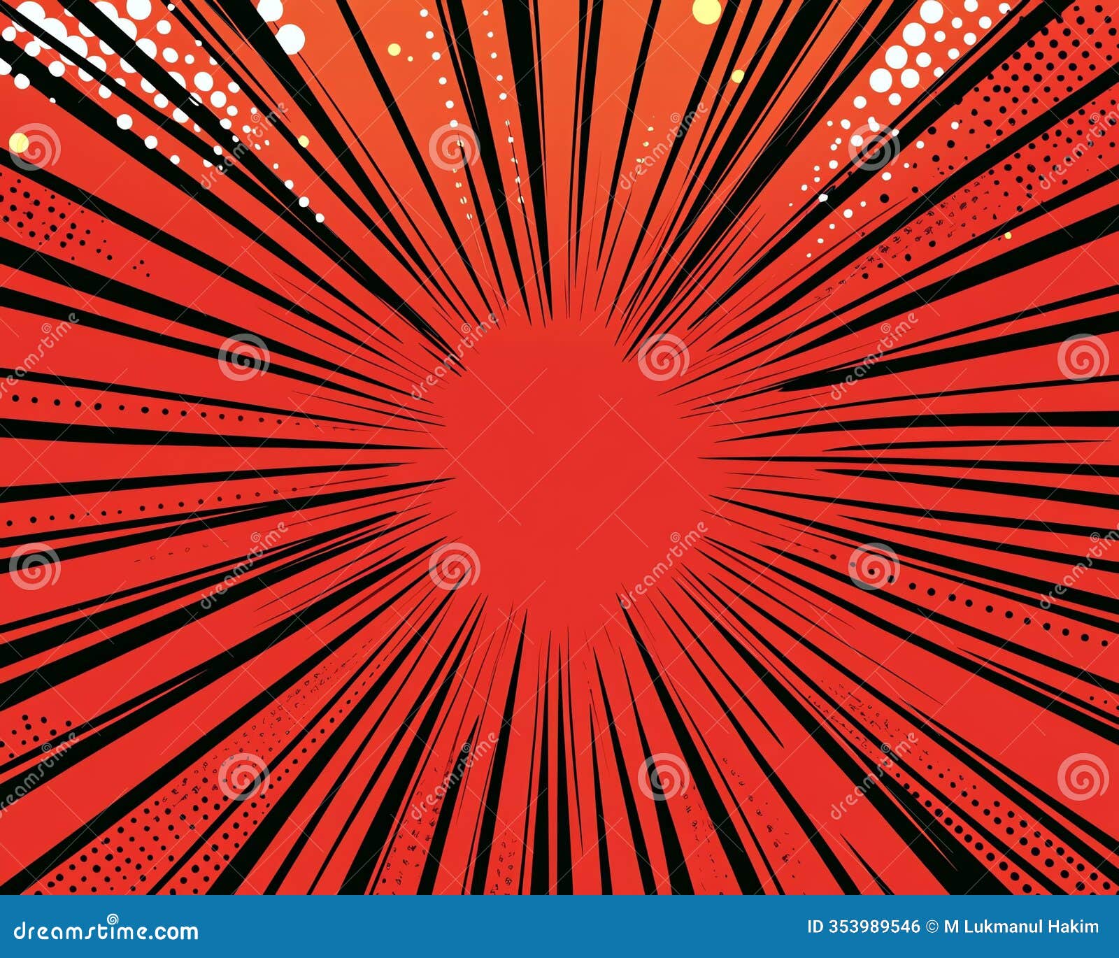 Abstract Red Comic Book Background Illustration Stock Photo - Image of ...