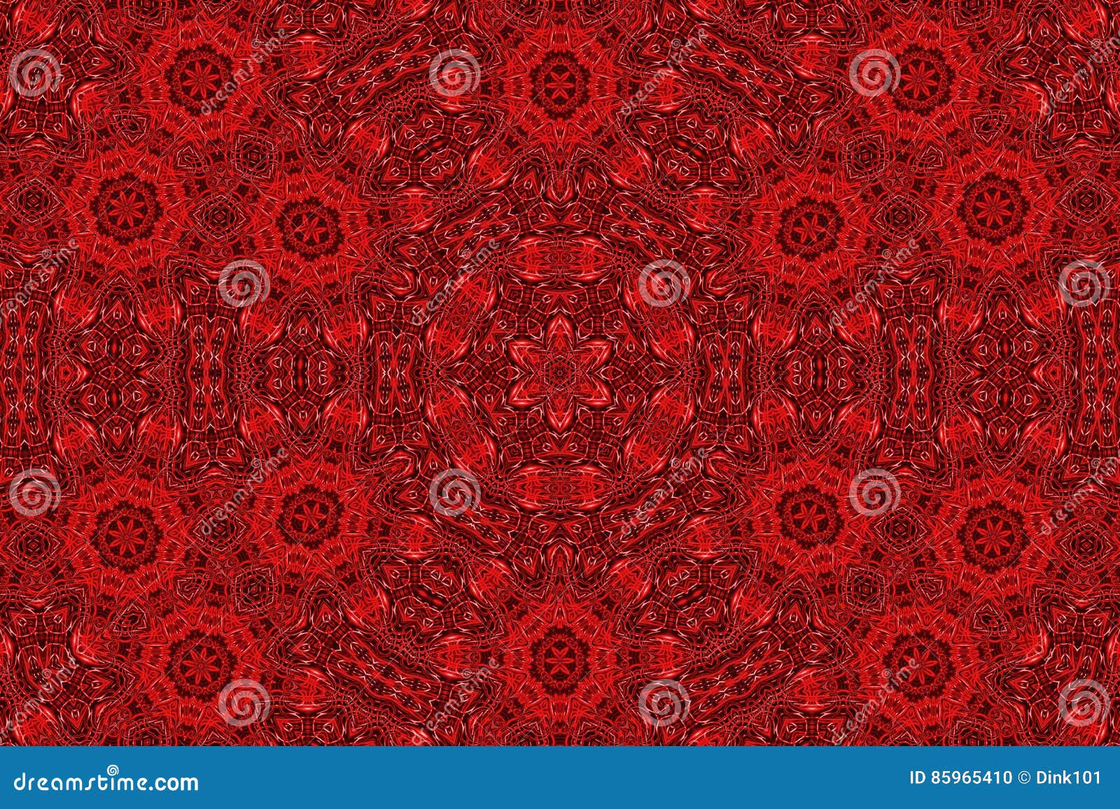 Abstract Red Concentric Pattern Stock Illustration - Illustration of ...