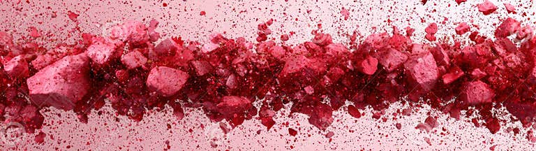 Abstract Red Crystal Texture Background Stock Illustration ...