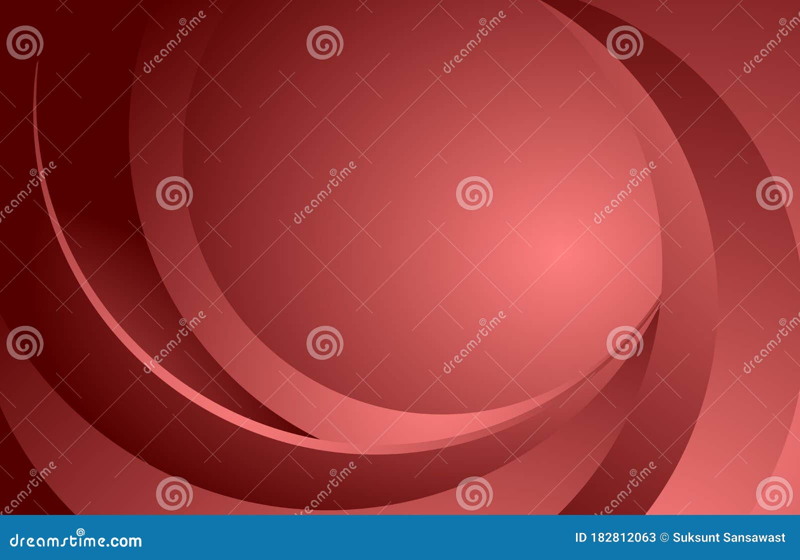 Abstract Red Curve Background Gradient with Geometric Lines and Light ...