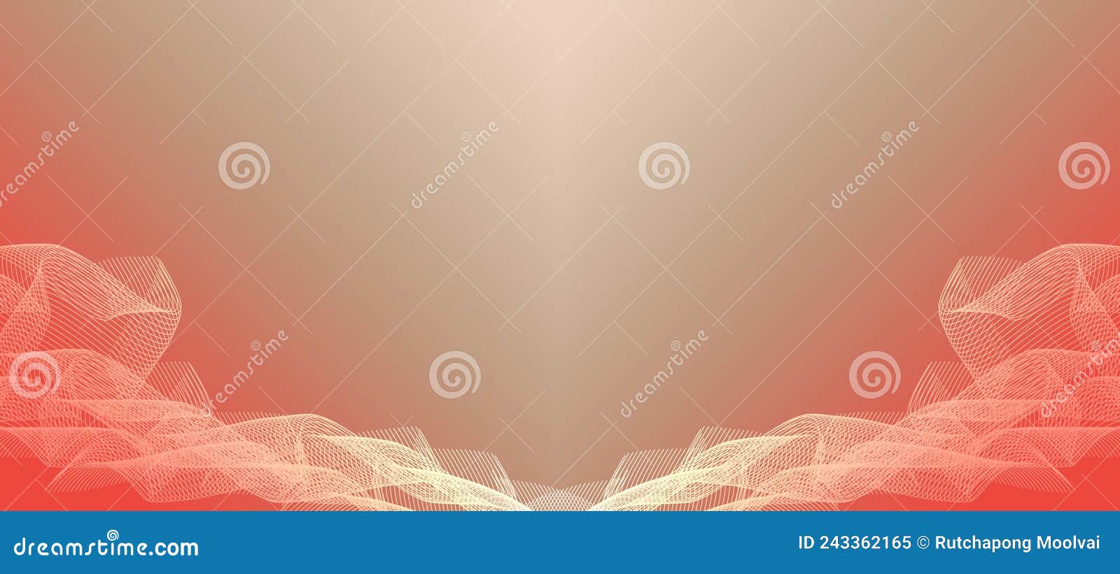 Red Graphic Network Technology Banner Design Stock Illustration ...