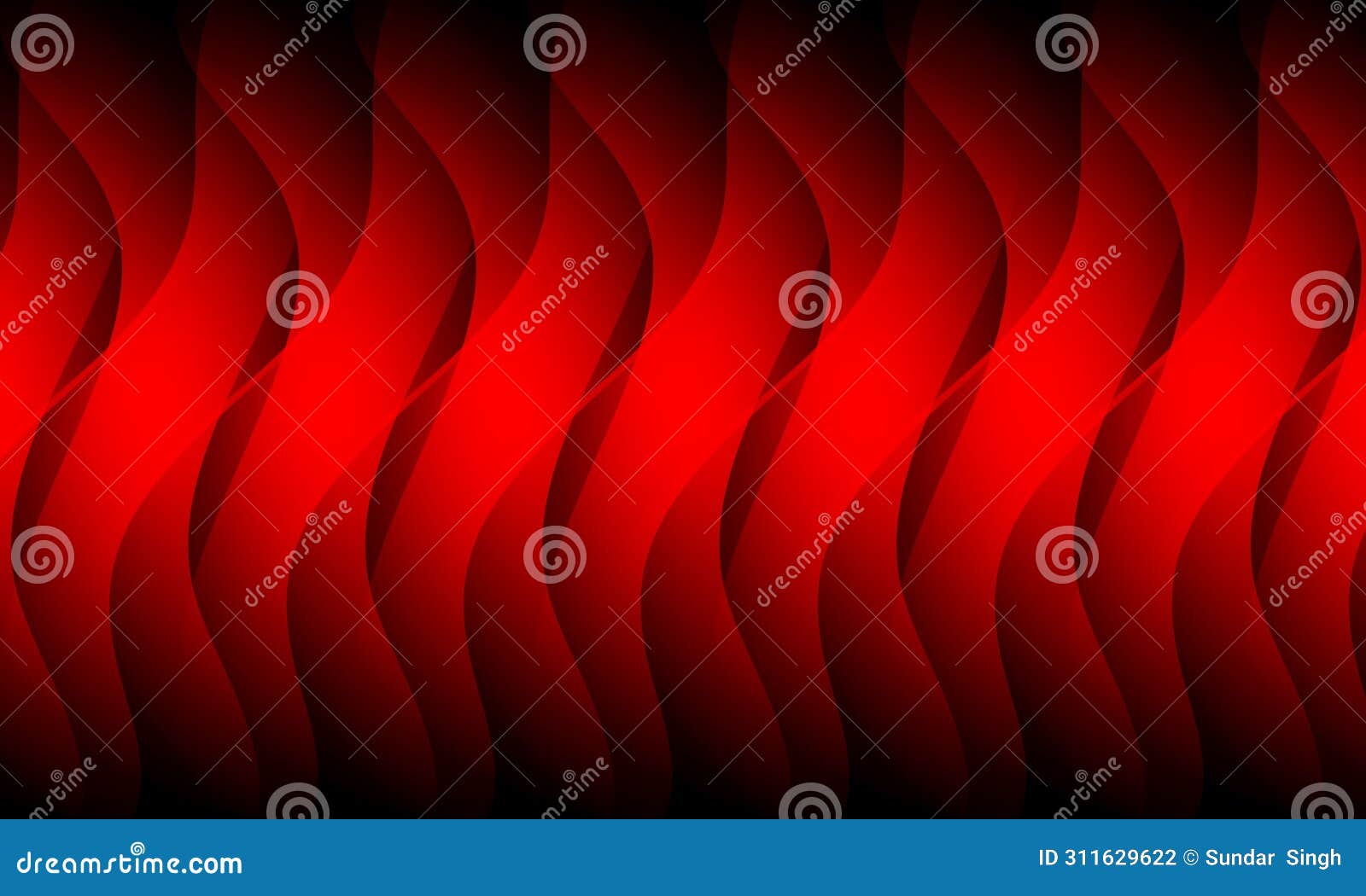 Abstract Red Curve, Wave Texture on Black Background. Wallpaper Vector ...